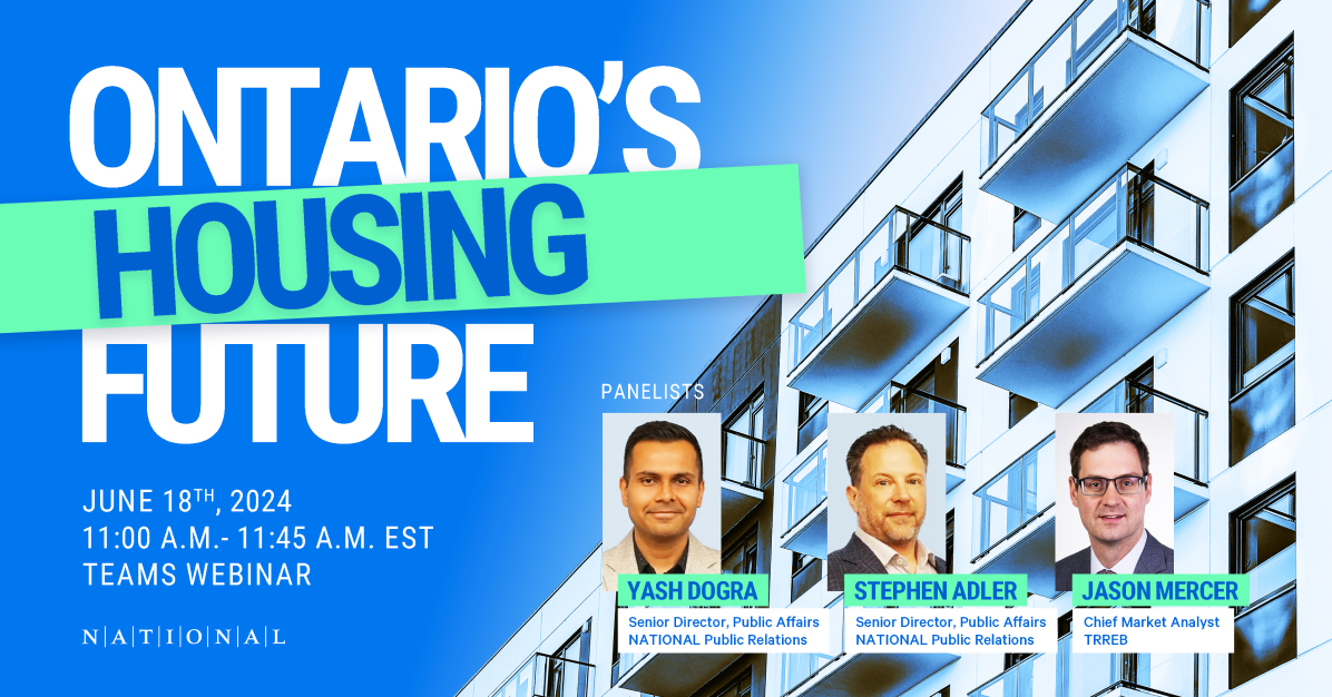 Ontario's Housing Future Webinar by NATIONAL | NATIONAL